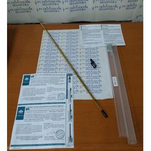 Jual termometer kaca cairan biru,allafranceThermometer glass ASTM 12C ...