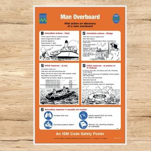 Jual Safety Poster Man Overboard Impa 331515 - Jakarta Pusat - okay ...