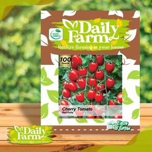 Jual Biji tanaman buah sayur tomat ceri benih bibit tomat cherry red rubby -manis segar ...