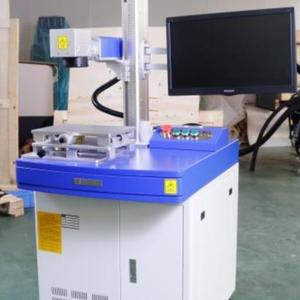 Jual Fiber laser marking engraving mesin fiber laser 30w 30*30 raycus ...