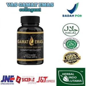 Jual VAS GAMAT EMAS ORIGINAL - GAMAPEPTIDE COLLAGEN - PEMUTIH KULIT ...