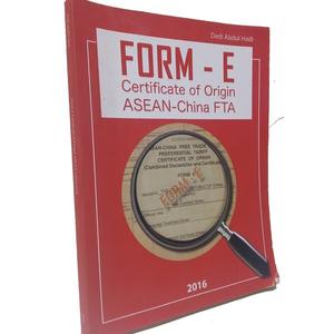 Jual buku form e certificate of origin Asean China FTA by dedi abdul ...