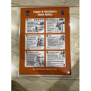 Jual Safety Poster Engine & Machinery Room Safety impa 331535 - Jakarta ...
