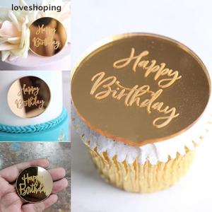 Jual Nazlaili~ Topper Kue Ulang Tahun Bentuk Lingkaran Bahan Akrilik ...