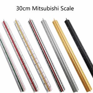 Jual TERMURAH Penggaris Skala Arsitek 12 Inci Penggaris Penyusunan ...