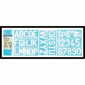 Jual PENGGARIS HURUF LETTERING STENCIL SET 10 - Jakarta Utara ...