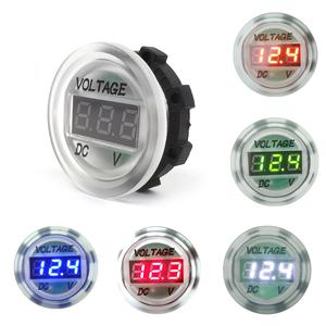 Jual Super Mobil Motor DC5V-48V LED Panel Digital Voltage Meter Display ...