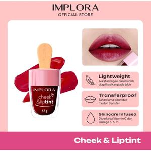 Jual IMPROLA CHEEK & LIPTIN-Liptin - CRANBERRY - Kota Medan - Miss ...
