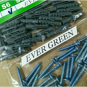 Jual FISER S-6 dan BAUT SEKRUP 2.5 cm -pakai Mata Bor Tembok Beton 6mm - Ra - Kab. Klaten - UD ...