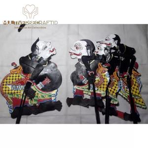 Jual Wayang Alusan Kulit Sapi Asli 1 Set Punokawan Standar Pedalangan ...