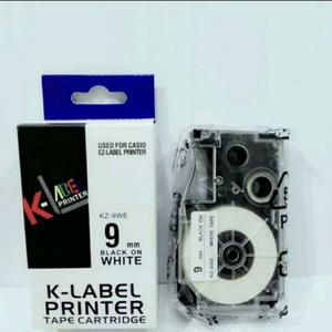 Jual Refill K-Label Printer EZ Label 9MM Compatible Casio Tape - Kota ...