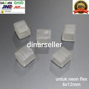 Jual sas tutup neon flex (6x12mm) dc 12 volt closed end cap - Jakarta ...