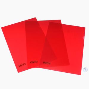 Jual KIKY - Stopmap L Plastik Transparan Ukuran Folio - Pack - Merah ...