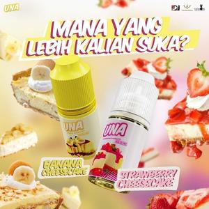 Jual LIQUID UNA SALTNIC UNA SALT SERIES BANANA & STRAWBERRY AUTHENTIC ...