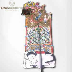 Jual Wayang Kulit Sapi Asli Batara Guru Standar Dalang Kualitas Halus ...