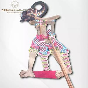 Jual Wayang Kulit Sapi ASLI Werkudoro/Werkudara Jumbo 70cm Standar ...