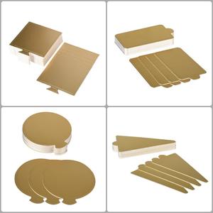 Jual aiGooTan - ALAS CAKE GOLD - Tatakan Kue Mini Slice Cake Cakeboard ...