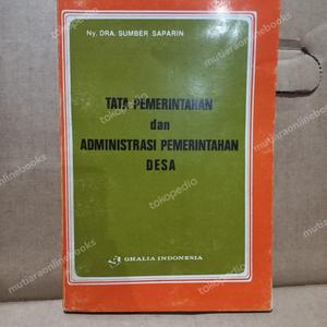Jual Buku Tata Pemerintahan dan Administrasi Pemerintahan Desa - Kota ...