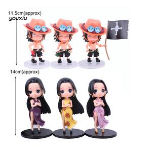 Jual [YOU] 3pcs Ace Model Anime One Piece Figure Kartun PVC Mini ...
