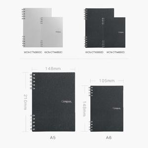 Jual Kokuyo Twin Ring Notebook A6/A5 WCN-CTN - A6, Light Grey - Jakarta ...