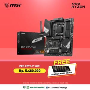 Jual MSI MOTHERBOARD PRO X670-P WIFI - Jakarta Pusat - Meleana Azhara ...