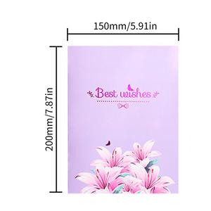 Jual Kartu Ucapan Buket Bunga Pop Up 3D Dengan Amplop Untuk Hari Ibu ...