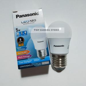 Jual Lampu LED Panasonic 5w 5 watt NEO - Putih - Putih - Jakarta Pusat ...