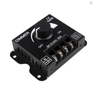 Jual Saklar Dimmer Pwm 12-24v 30a Untuk Lampu Strip Led 5050 3528 - Kab ...