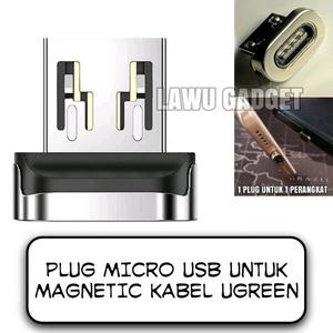 Jual UGREEN Micro USB Plug Kabel Data Charger Magnet Konektor Colokan ...