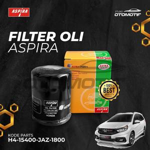 Jual ASPIRA FILTER OLI HONDA MOBILIO H4-15400-JAZ OIL FILTER - Kab ...