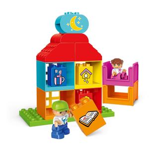 Jual Mainan Rakitan Balok Bangunan Rumah Pertama Diy Dengan Lego Duplo ...
