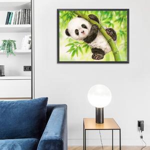 Jual 5d DIY Panda Bambu Penuh Putaran Berlian Lukisan Kit Gambar ...