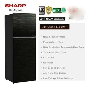 Jual KULKAS SHARP SJ-426GI-MK INVERTER KULKAS 2 PINTU KAPASITAS 315 ...