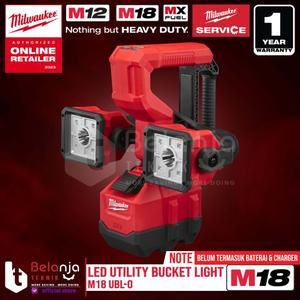 Jual Milwaukee Led Utility Bucket Light M18 UBL-0 Lampu Kerja 18V Unit ...