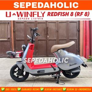 Jual Sepeda Listrik UWINFLY REDFISH 8 RF8 RF 8 Electric E Bike - Kota ...