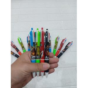 Jual BOLPEN CETEK 4 WARNA / PEN / PULPEN 4 WARNA FANCY KARAKTER (SATUAN ...