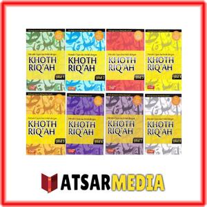 Jual Buku Menulis Cepat dan Indah dengan Khat Riqah Jilid 1 2 3 4 5 6 7 ...