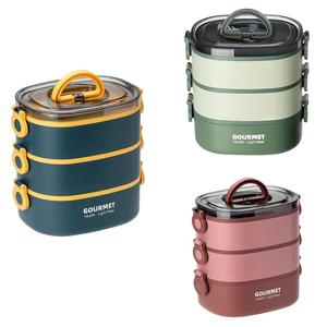 Jual Bento Box Adult Lunch Box, Leak-Proof, Stacking Bento Box Lunch ...