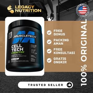 Jual Cell Tech Creactor Creatine HCl 120 servings ORIGINAL SEGEL ...