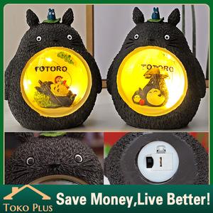 Jual Studio Ghibli TOTORO Figure Night Light Model Toy Anime Totoro - A ...