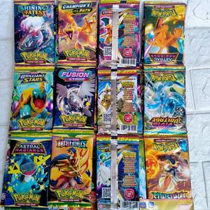 Jual 1 Sachet / 10 PCS Mainan Kartu Trading Card POKEMON Generasi ...