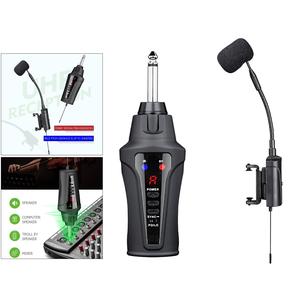 Jual Nirkabel Uhf Biola Mikrofon 4-4 Biola Kondensor Mic - Kota ...