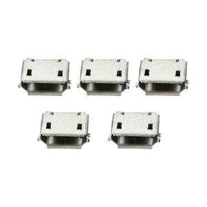 Jual 50Pcs Micro Usb Type B Female 5Pin Smt Socket Jack Connector Port ...
