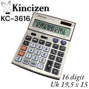 Jual KINCIZEN KC-3613 Check Correct Kalkulator Cek Ulang 16 Digit LCD ...