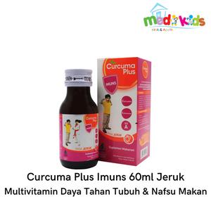 Jual Curcuma Plus Imuns Sirup 60ml Vitamin Daya Tahan Tubuh Imun Rasa ...