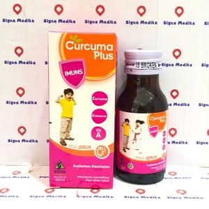 Jual Curcuma Plus Imuns Rasa Jeruk 60 ml - Meningkatkan Daya Tahan ...