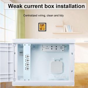 Jual Doublebuy 4 Port CAT6 RJ45 Pass-Thru Patch Panel with Mounting ...