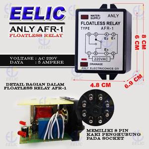 Jual EELIC FLS-AFR1 FLOATLESS RELAY ANLY TIMER AC 220 V 5 AMPERE WATER ...