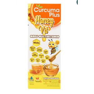 Jual Curcuma Plus Honey Vit - Multivitamin Madu Rasa Original 100ml ...