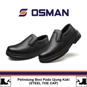 Jual Osman Sepatu Safety Shoes Slip On Sepatu Safety Ujung Besi Tipe Os ...